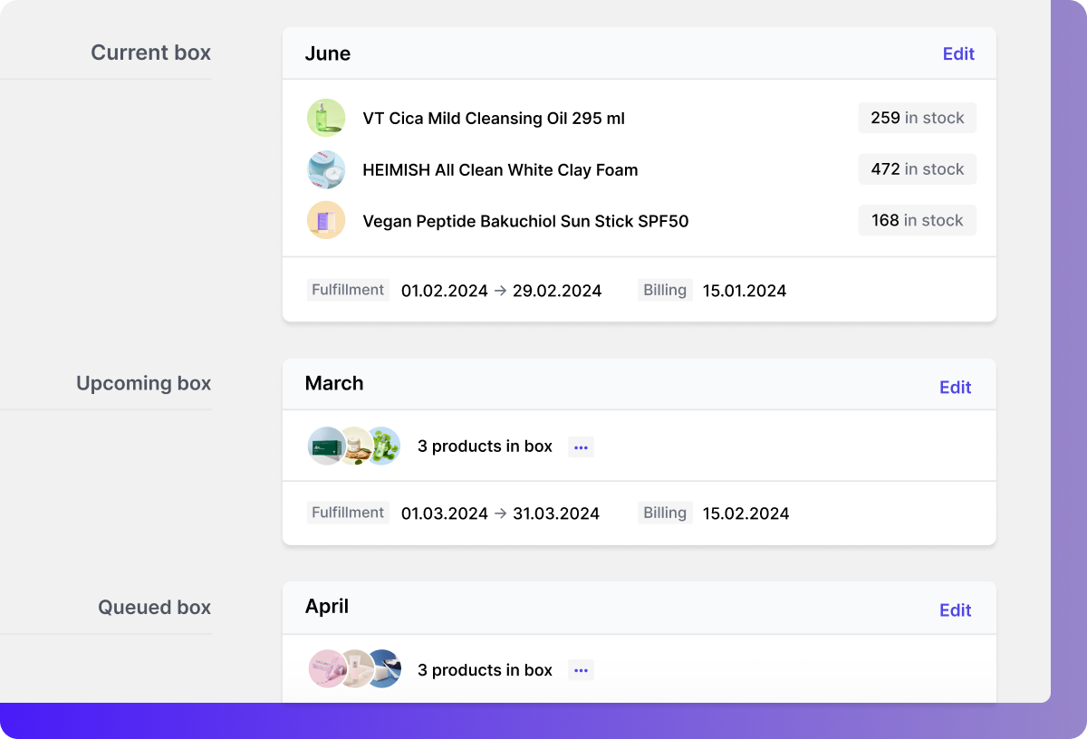 The most capable tool for Curated and Mystery Boxes — Juo